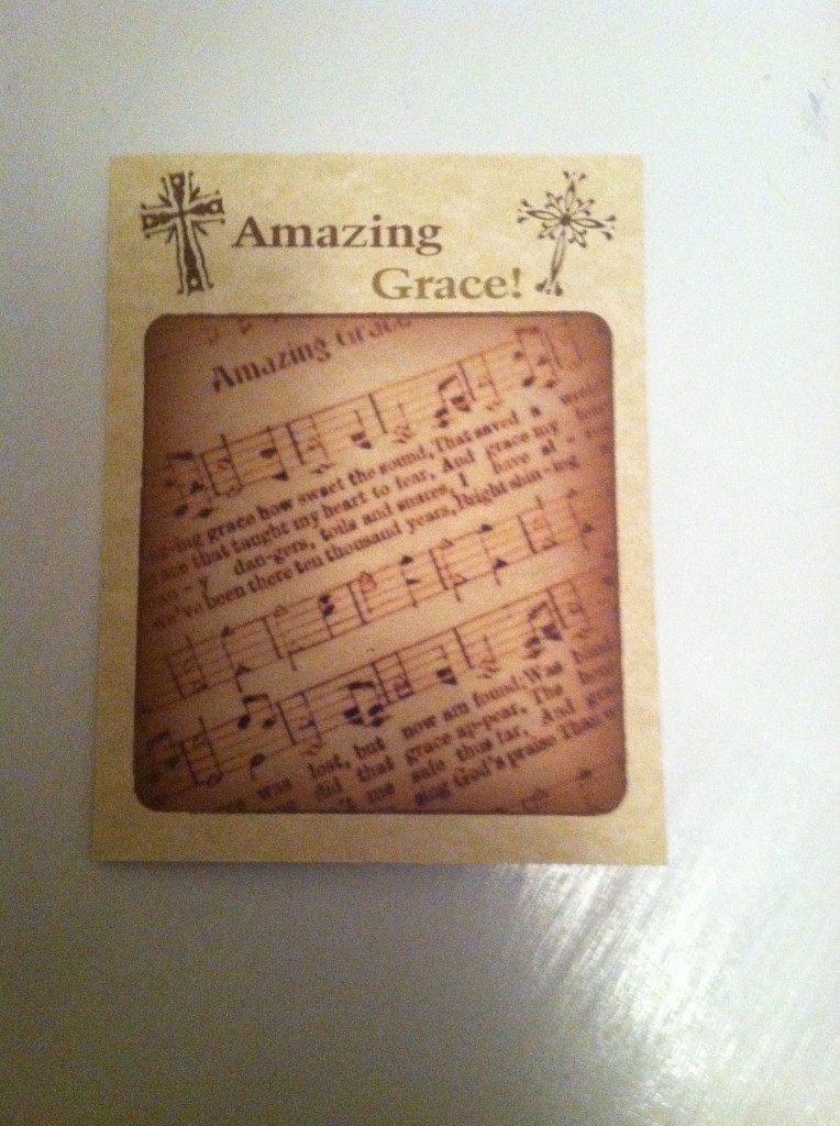 Amazing Grace Card – from me