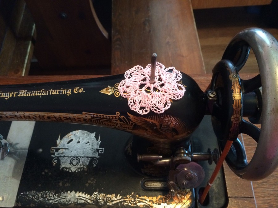 Spool Pin Doily – from me